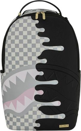 Sprayground Sprayground, Homme, Sacs, Noir, Taille: ONE Size Cream Check Side Drip Backpack