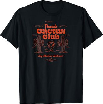 Peanuts Cactus Club Spike Wüstendesign T-Shirt