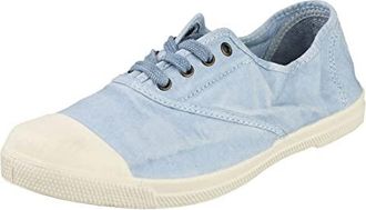 Natural World Eco - 102E Womens Trainers - Organic Cotton - 100% EcoFriendly - Blue Color
