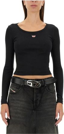 Diesel Femme, Tops, Noir, Taille: 38 FR T-Ballet-D