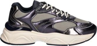 Karl Lagerfeld Komet Baskets - Homme - Chaussures - Bleu - Taille: 44 EU
