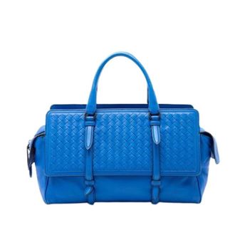 Bottega Veneta Pre-owned Satchel - - Pre-owned - Damen - Blau - ONE SIZE