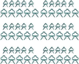 Generic Lot de 60 pinces &agrave; plantes r&eacute;utilisables 2 tailles r&eacute;glables pour fleurs, vignes, l&eacute;gumes, tomates