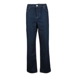 Marella Jean Droit - Femme - Jeans - Bleu - Taille: 38 FR