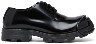 Diesel Flat Shoes Black - Gr. 40 (EU) - in Schwarz