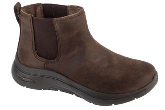 Skechers Go Walk Arch Fit 2.0 Boot - Classic Charm 144550-CHOC, Women chelsea boots, Brown, 38 EU