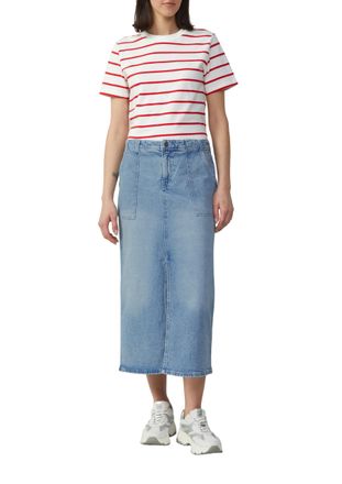 s.Oliver Midi Jeans Rock