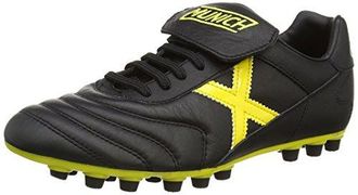 Munich Mundial U25, Chaussures de Futsal Mixte Adulte, Noir (Noir/Jaune), 42 EU