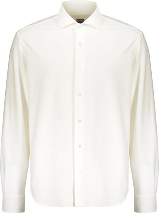 Fedeli Homme, Chemises, Blanc, Taille: XL Chemise &agrave; manches longues