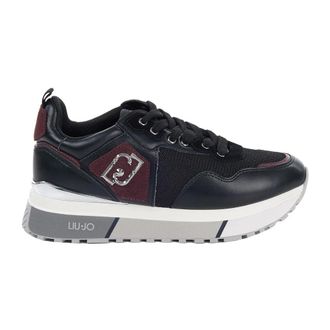 Liu Jo Maxi Wonder Sneaker Kalbsleder - - Shoes - Damen - Schwarzk - 37 EU