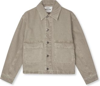Mads Norgaard Femme, Vestes, Beige, Taille: 38/40 FR Soil Denim Norton Jacket