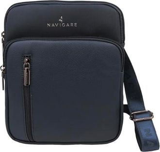 Navigare Sac &agrave; bandouli&egrave;re pour homme en cuir synth&eacute;tique avec bandouli&egrave;re r&eacute;glable, poches zipp&eacute;es et compartiments int&eacute;rieurs, style &eacute;l&eacute;gant et d&eacute;contract&eacute; p