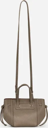 Arket Umh&auml;ngetasche Aus Leder -Gr&uuml;n