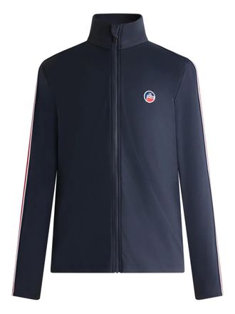 Fusalp veste zipp&eacute;e Mario &agrave; rayures - Bleu