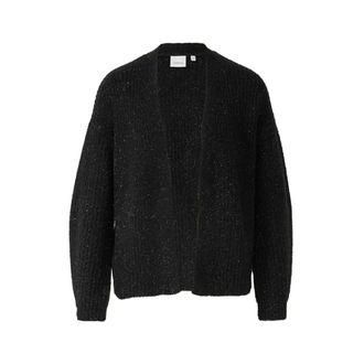 Comma Damen, Strickwaren, Schwarzk, LGr&ouml;&szlig;e