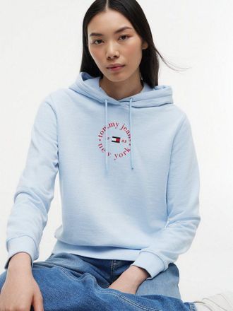 Tommy Jeans Kapuzensweatshirt TJW REG ESS LOGO 2 HOODIE EXT Baumwolle, regular fit