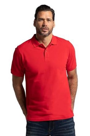 JP1880 Poloshirt, Piqué Polo Homme, Salsa, 3XL
