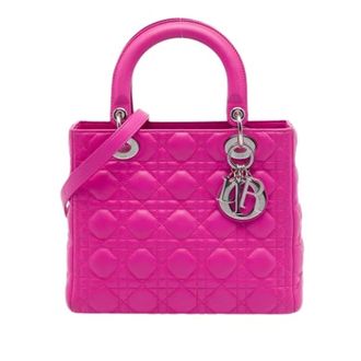 Dior Pre-owned Lady Dior - Femme - Pre-owned - Rose - Taille: ONE Size
