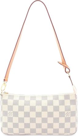 Louis Vuitton mini sac porté épaule Damier Azur Accessoires pre-owned (2021) - Blanc