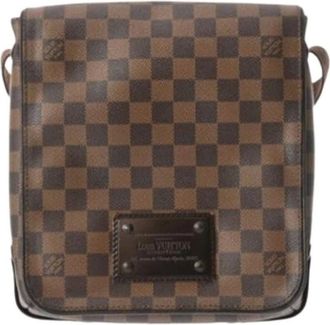 Louis Vuitton unisex, Pre-owned, Brun, Taille: ONE Size Sac bandouli&egrave;re Pre-owned Vintage en toile