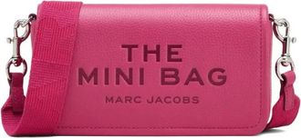 Marc Jacobs Femme, Sacs, Rose, Taille: ONE Size Grained Leather Mini Crossbody Bag