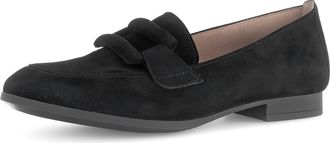 Gabor Damen Slipper, Frauen Slipper, Mokassins,Schlupfschuhe,schluepfschuhe,College Schuhe,Businessschuhe,Slip-ons,Comfort,schwarz,38.5 EU / 5.5 UK