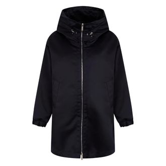 Moorer Blanka Long Jacket - Femme - Manteaux - Noir - Taille: 36 FR