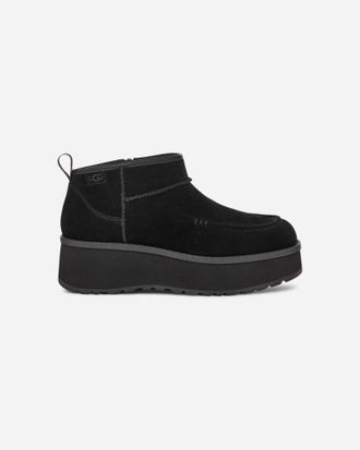 UGG Cityfunc Ultra Mini Boot für Damen in Black, Größe Wildleder