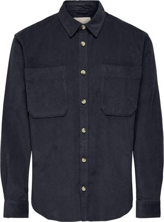 Only & Sons Onsalp 2Pkt Washd Cord Ls Shirt Noos