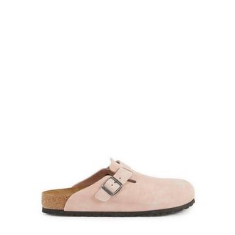 Birkenstock Mules Boston en cuir su&eacute;d&eacute;