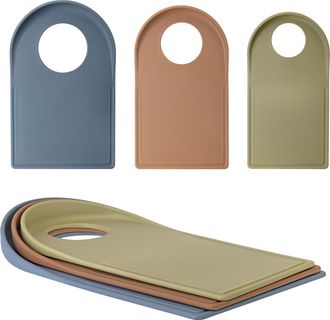 Vigar Vigar Schneidebrett-Set, K&uuml;chenbretter in verschiedenen Gr&ouml;&szlig;en und Farben, rutschfest und sp&uuml;lmaschinenfest, Mehrzweck-Schneidebretter f&uuml;r verschieden