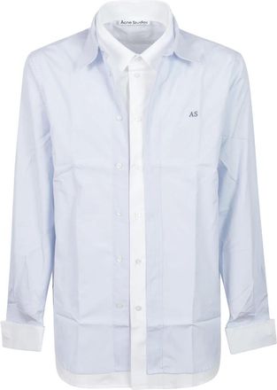 Acne Studios Homme, Chemises, Bleu, Taille: M Chemise Casual