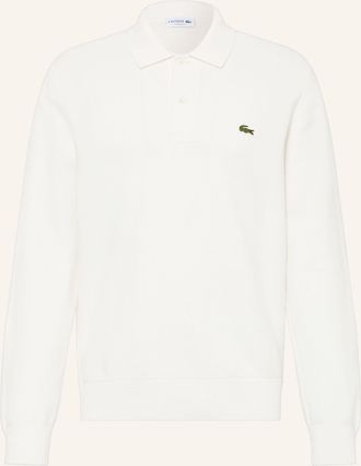 Lacoste Strick-Poloshirt weiss