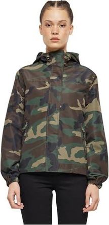 Brandit Women Summer Frontzip Windbrea, Farbe: woodland, Gr&ouml;&szlig;e: XXL