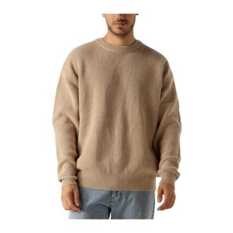Woodbird Beiger Strickpullover f&uuml;r M&auml;nner - - Knitwear - Herren - Beige - S