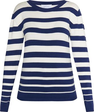 Usha Strickpullover Damen Meereswollwei&szlig;