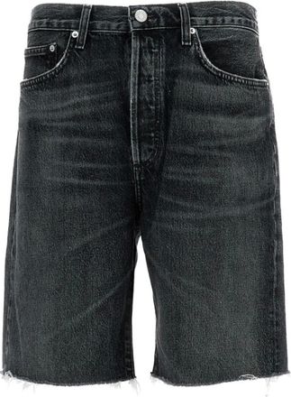 A Gold E Homme, Shorts, Noir, Taille: W30 Denim Shorts