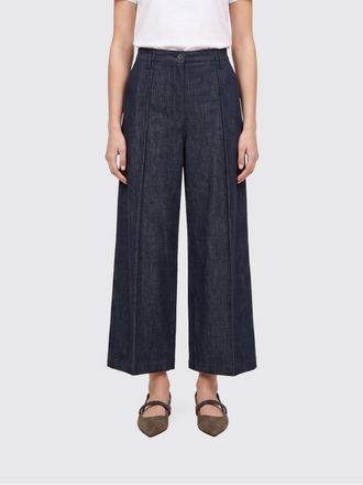 Brunello Cucinelli Pantalon Femme couleur Bleu