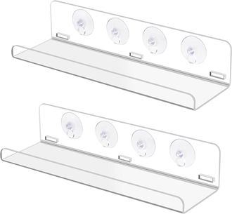 Generic Fensterregal f&uuml;r Pflanzen, transparenter Saugnapf, Pflanzgef&auml;&szlig;halter - Wandpflanzen-Schweberegal - f&uuml;r Zuhause, Wohnung, Naturliebhaber, G&auml;rtner, Z&uuml;ch