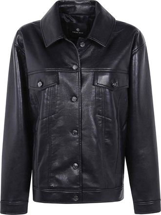 Anine Bing Blouson En Cuir - Noir