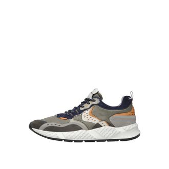Voile Blanche Homme, Chaussures, Multicolore, Taille: 40 EU Baskets en Daim Sportifs - Gris Anthracite-Marine