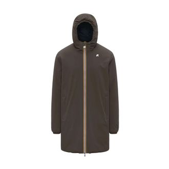 K-Way Reversible Parka - - Coats - Herren - Braun - 2XL