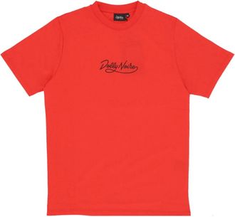 Dolly Noire T-Shirt mit Rundhalsausschnitt - - Tops - Herren - Rot - L