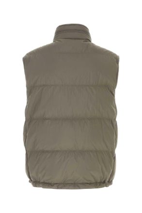 Brunello Cucinelli Down-Filled Gilet - Khaki