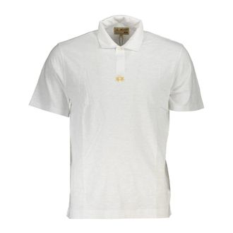 La Martina Polo-Shirt Kurzarm Wei&szlig; Besticktes Logo - - Tops - Herren - Wei&szlig; - 2XL
