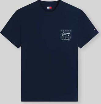 Tommy Jeans Regular Fit T-Shirt aus reiner Baumwolle mit R&uuml;cken-Print