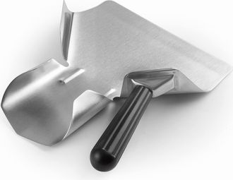 Lacor Lacor - 62678 - Kartoffelschl&auml;ger, Professionelle K&uuml;chenschaufel, K&uuml;chenutensilien, Edelstahl, Ergonomischer Und Rutschfester Griff, Sp&uuml;lmaschinenfest