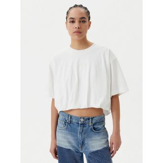 Pinko T-Shirt Torrone 104257 A2F8 Wei&szlig; Regular Fit