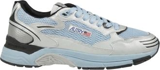 Autry Homme, Chaussures, Bleu, Taille: 45 EU Hyperway Baskets