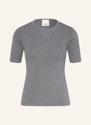 Allude Allude Strickshirt grau
